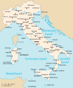 Kartor över Italien | Om Italien